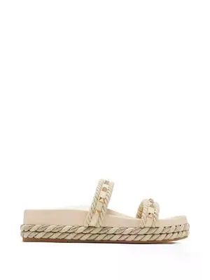 Valentino Garavani Rockstud Rope Sandals