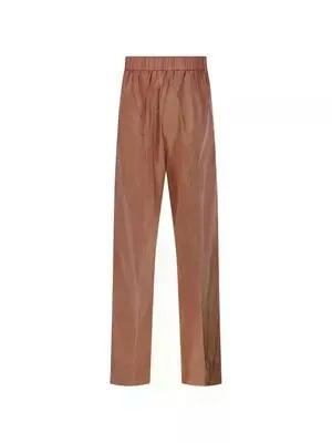 FORTE_FORTE Pleated Wide-leg Trousers