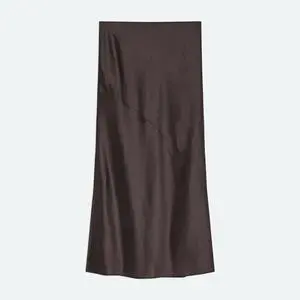 Helmut Lang Layered Sheer Skirt - Bistre