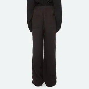 Helmut Lang Twill Wide-leg Cargo Pants - Bistre