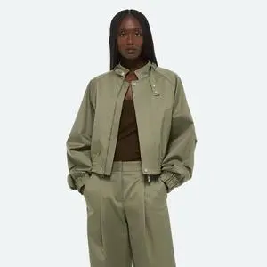 Helmut Lang Trench Bomber Jacket - Vetiver