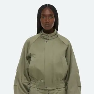 Helmut Lang Trench Bomber Jacket - Vetiver
