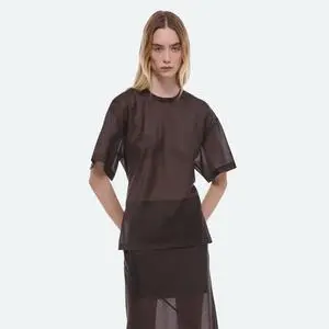 Helmut Lang Sheer Relaxed Tee