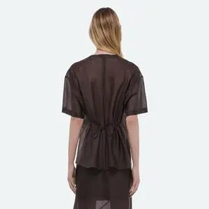 Helmut Lang Sheer Relaxed Tee