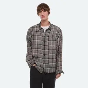 Helmut Lang Relaxed Plaid Shirt