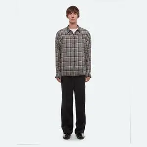 Helmut Lang Relaxed Plaid Shirt