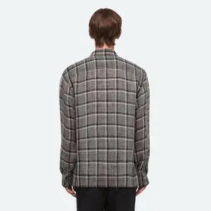 Helmut Lang Relaxed Plaid Shirt