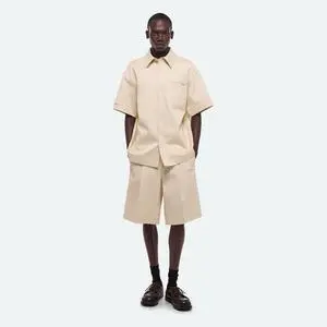 Helmut Lang Looped Tape Shirt - Oatmeal