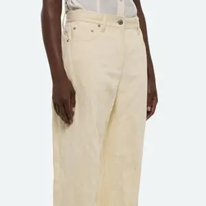 Helmut Lang Crushed Bootcut Jeans