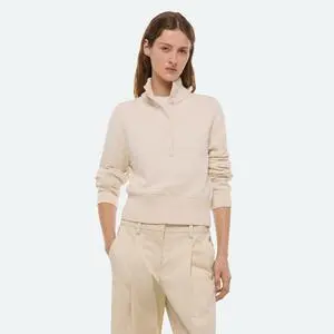 Helmut Lang Half-button Turtleneck