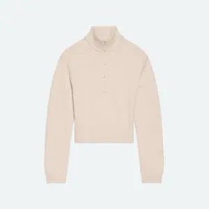 Helmut Lang Half-button Turtleneck