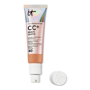 IT COSMETICS Cc+ Nude Glow Lightweight Foundation + Glow Serum With Spf 40 Rich Cool