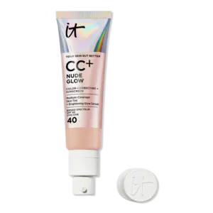 IT COSMETICS Cc+ Nude Glow Lightweight Foundation + Glow Serum With Spf 40 Medium Cool