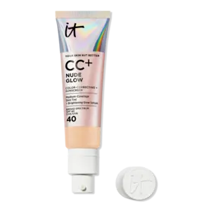 IT COSMETICS Cc+ Nude Glow Lightweight Foundation + Glow Serum With Spf 40 Light Medium Warm