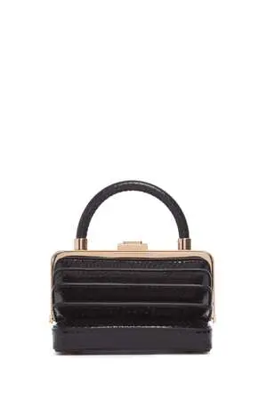 Gabriela Hearst Diana Bag In Snakeskin - Black