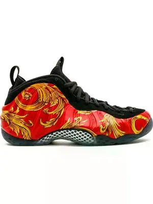 Nike X Supreme Air Foamposite One Sneakers - Red