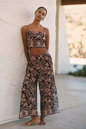 Sanctuary Side-slit Cropped Pants