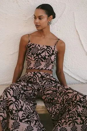 Sanctuary Side-slit Cropped Pants