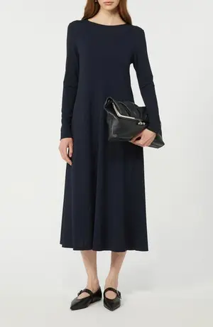 Max Mara Acro Long Sleeve Jersey Dress