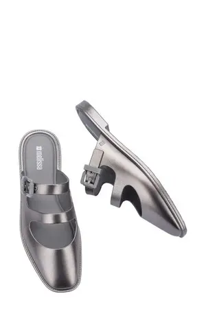 Melissa Anastasia Mary Jane Mule - Silver