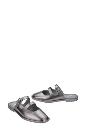 Melissa Anastasia Mary Jane Mule - Silver