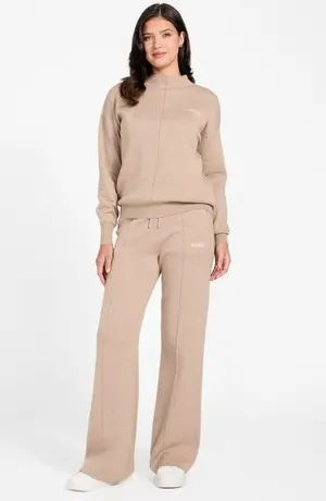 Guess Ursula Funnel Neck Sweater - Beige