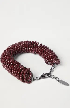 Brunello Cucinelli Beaded Chain Bracelet