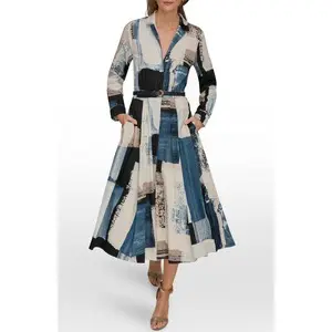 Donna Karan New York Tie Detailed Day Dresses