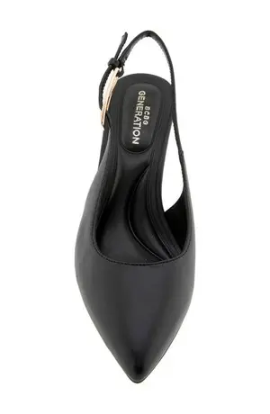Bcbgmaxazria Xyla Slingback Pointed Toe Wedge Pump - Black