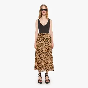 Natalie Martin Anita Midi Skirt - Leopard