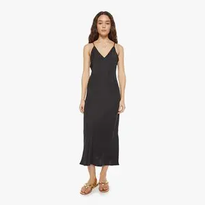 Natalie Martin Dakota Silk Maxi Dress - Black