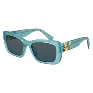 Miu Miu Rectangle Sunglasses - Opal Anise (mu_07ys_19l09t)