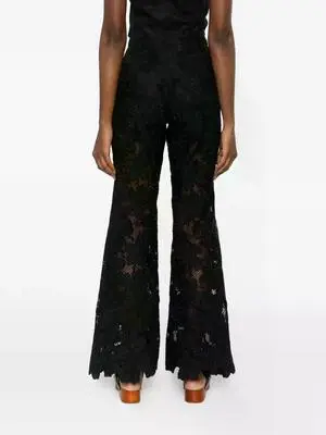 Sandro Floral Lace Trousers