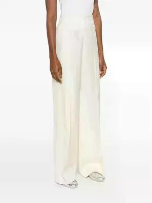 Sandro Striped Palazzo Pants
