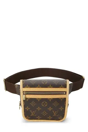 LOUIS VUITTON Monogram Bosphore Belt Bag - Brown