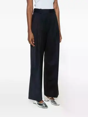 Maje Pinstripe Pleated Trousers