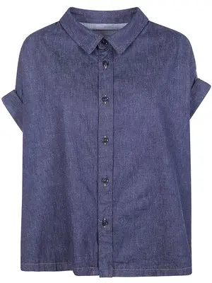 Y`S Short Sleeve Cotton Shirt