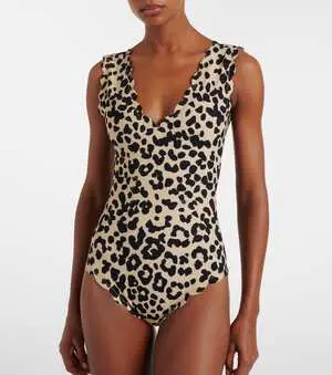 Marysia Charleston Leopard-print Swimsuit