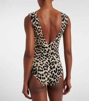 Marysia Charleston Leopard-print Swimsuit