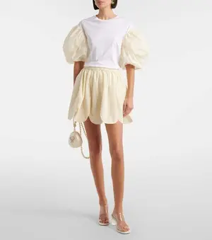 Simone Rocha Poplin Miniskirt