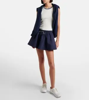The Upside Daria Cotton-jersey Miniskirt