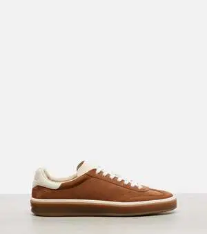 Loro Piana Tennis Suede Sneakers
