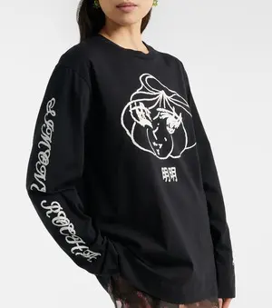 Simone Rocha Dim Sum Cotton Jersey T-shirt
