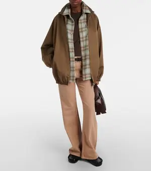 Ag Straight Leg Jeans - Beige