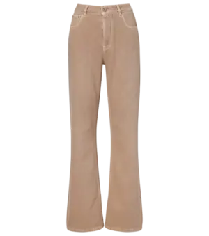 Ag Straight Leg Jeans - Beige