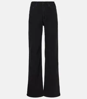 Ag Straight Leg Jeans - Black