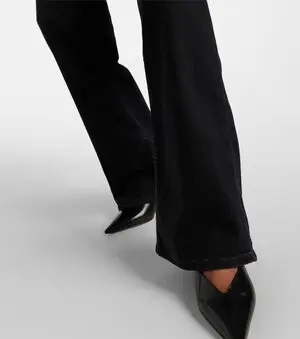 Ag Straight Leg Jeans - Black