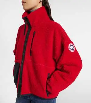 Canada Goose Simcoe Wool-blend Fleece Jacket