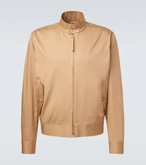 Gabriela Hearst Cotton Blouson Jacket - Beige