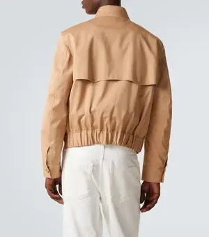 Gabriela Hearst Cotton Blouson Jacket - Beige